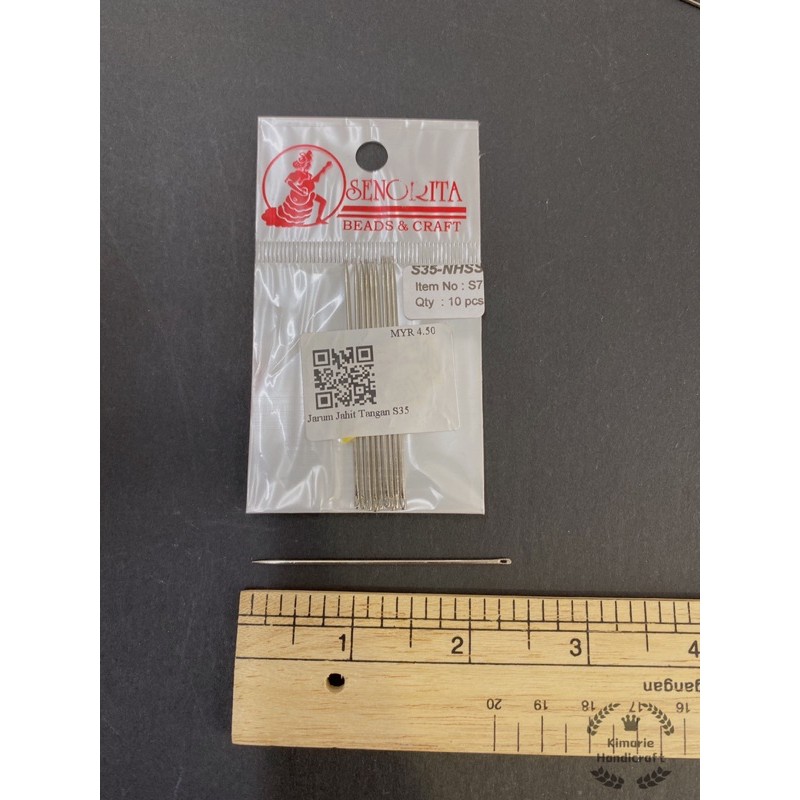 Jarum Jahit Tangan/Jarum Craft/Jahit Jarum Tangan Pebagai Size/Jarum ...