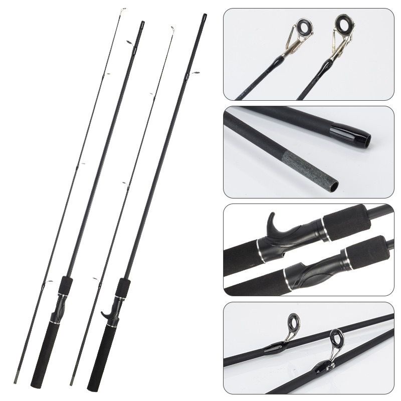 Fishing Rod /1.6M/1.8M /2.M Batang Pancing Super Strong Rod Seawater ...