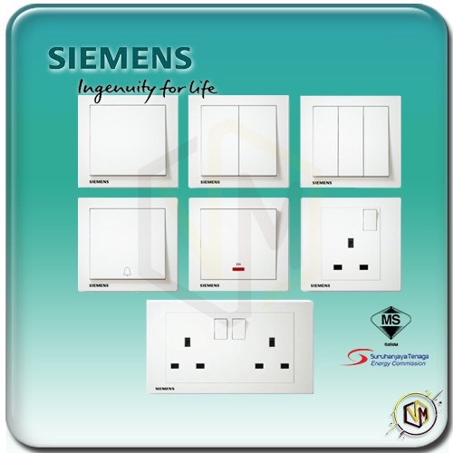 SIEMENS DELTA® Relfa SWITCH SERIES SWITCHES SOCKET OUTLET SIRIM ...