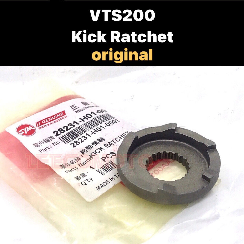 SYM VTS200 VTS 200 RATCHET ( ORIGINAL ) 28231-H01-000 // SAMA MODENAS ...