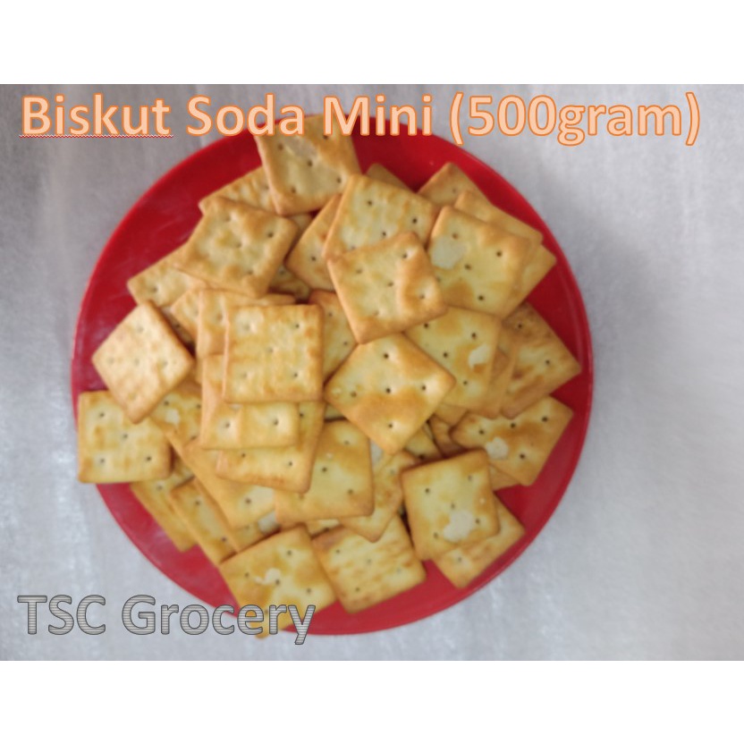 Biskut Soda Mini (500 gram) | Shopee Malaysia