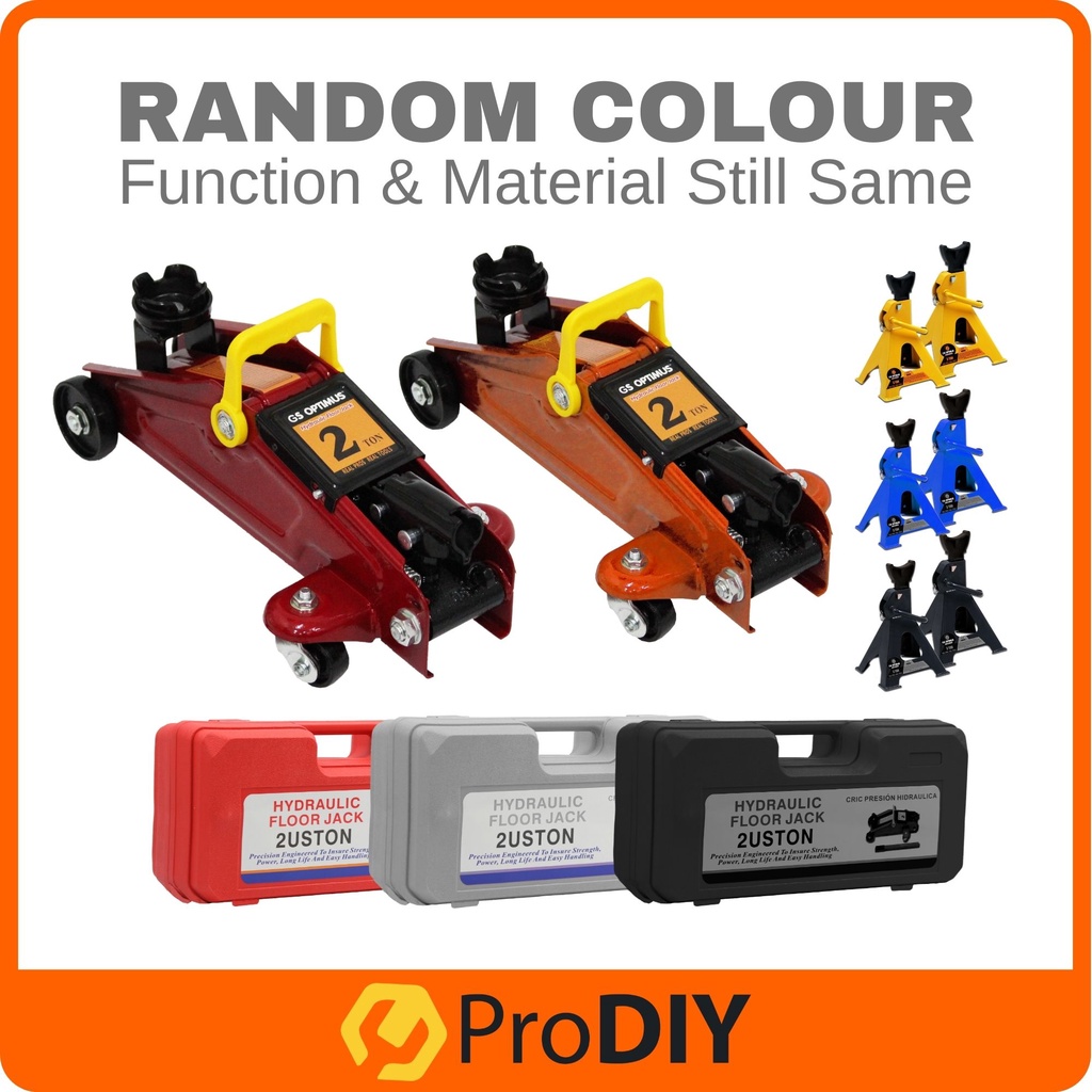 2 Ton Hydraulic Floor Jack For Auto Repair Tools Car Kereta 千斤顶 / 换轮胎 ...