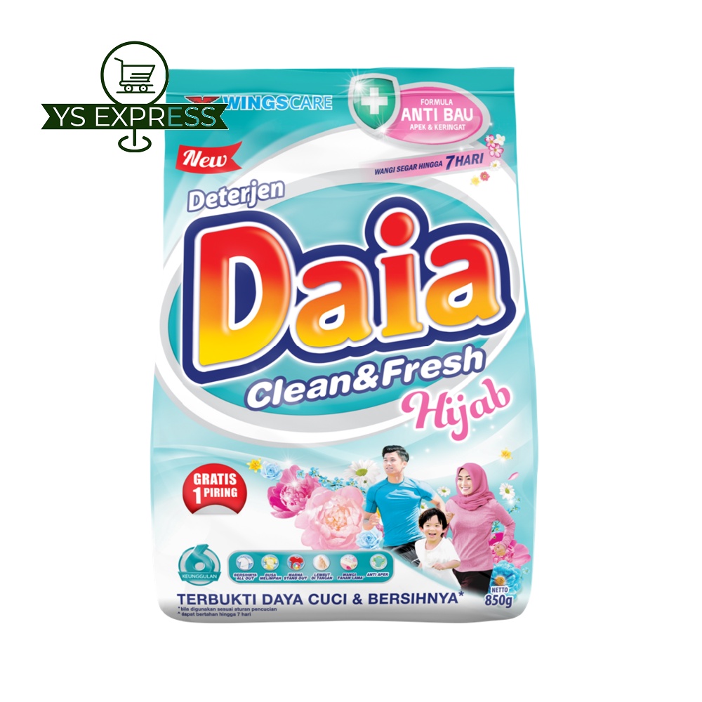 DAIA Clean & Fresh Hijab 750g | Shopee Malaysia