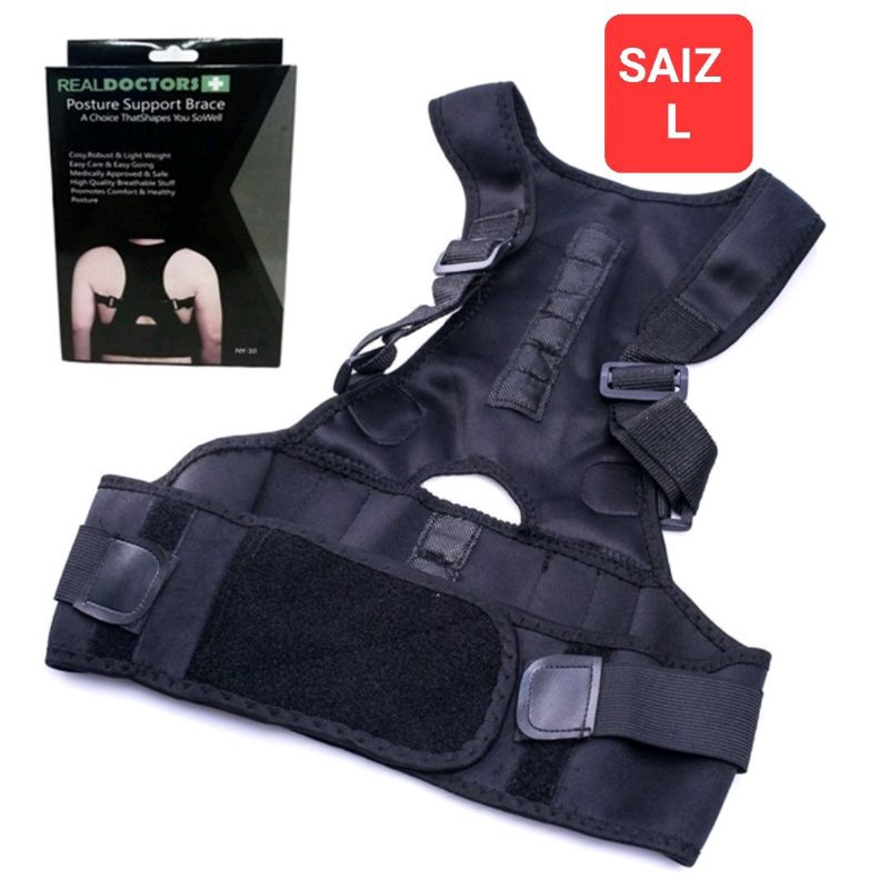 Belt Posture Corrector Lumbar Back Support Unisex Shoulder Correction ...