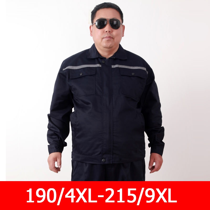 Unisex Plus Size M-8XL PPE Safe Safety Work Jacket Long Sleeve Men ...