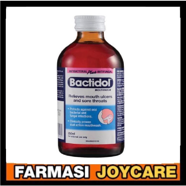 Bactidol Mouthwash 250mL (Exp: APRIL 2025) | Shopee Malaysia