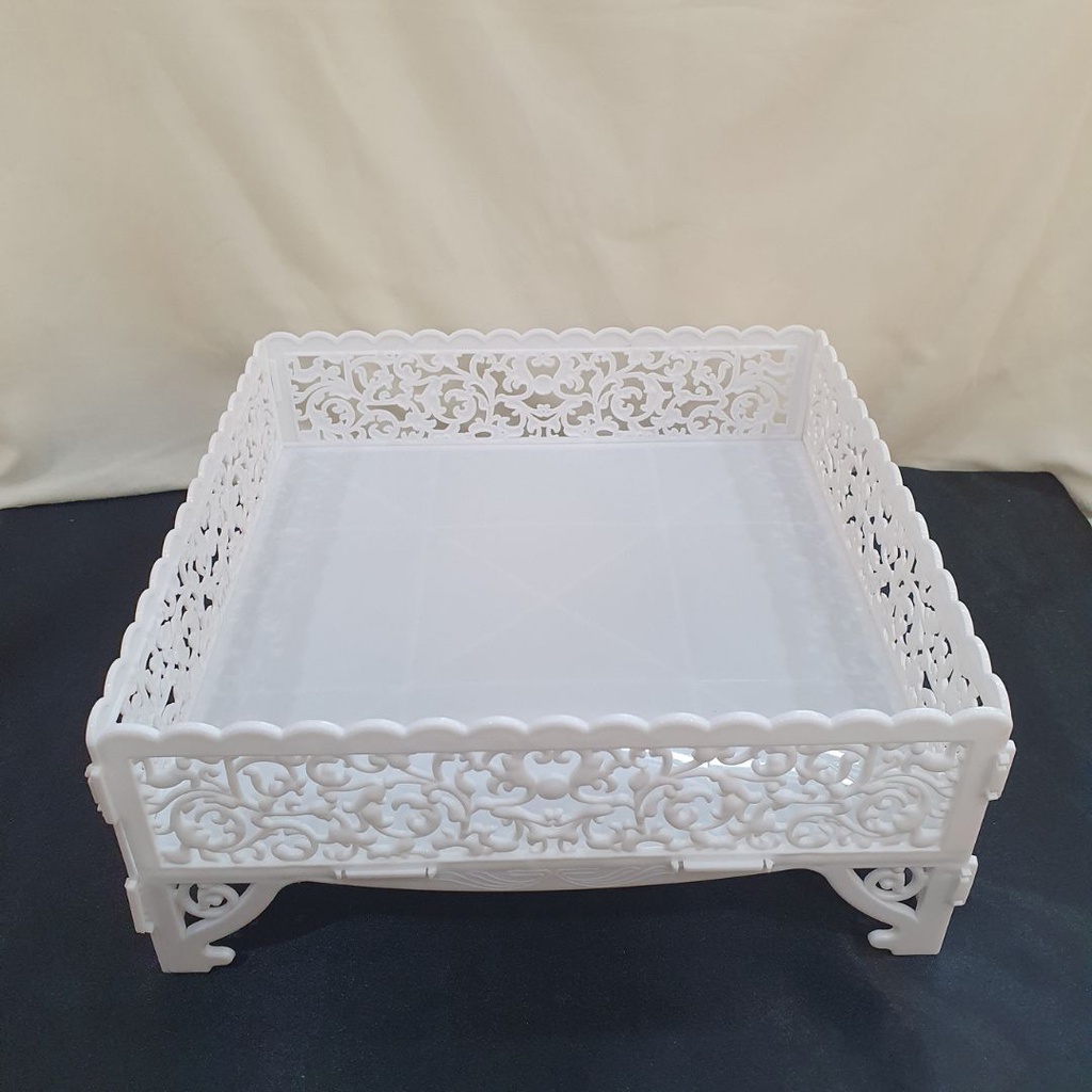 Dulang Hantaran Plastic Silver, Gold & White | Shopee Malaysia