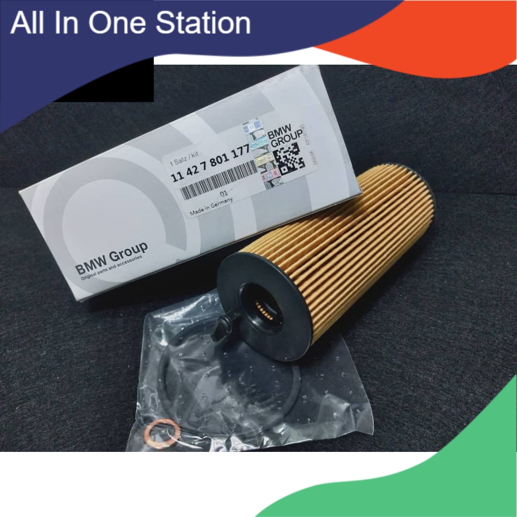 BMW OIL FILTER DIESEL MODEL -E90,F10,F30,X4,X3,X1 11428507683 | Shopee ...