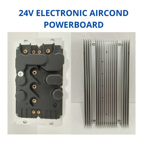 24V/12V Electronic Aircond Powerboard 电动空调电板 For Parking Aircond ...