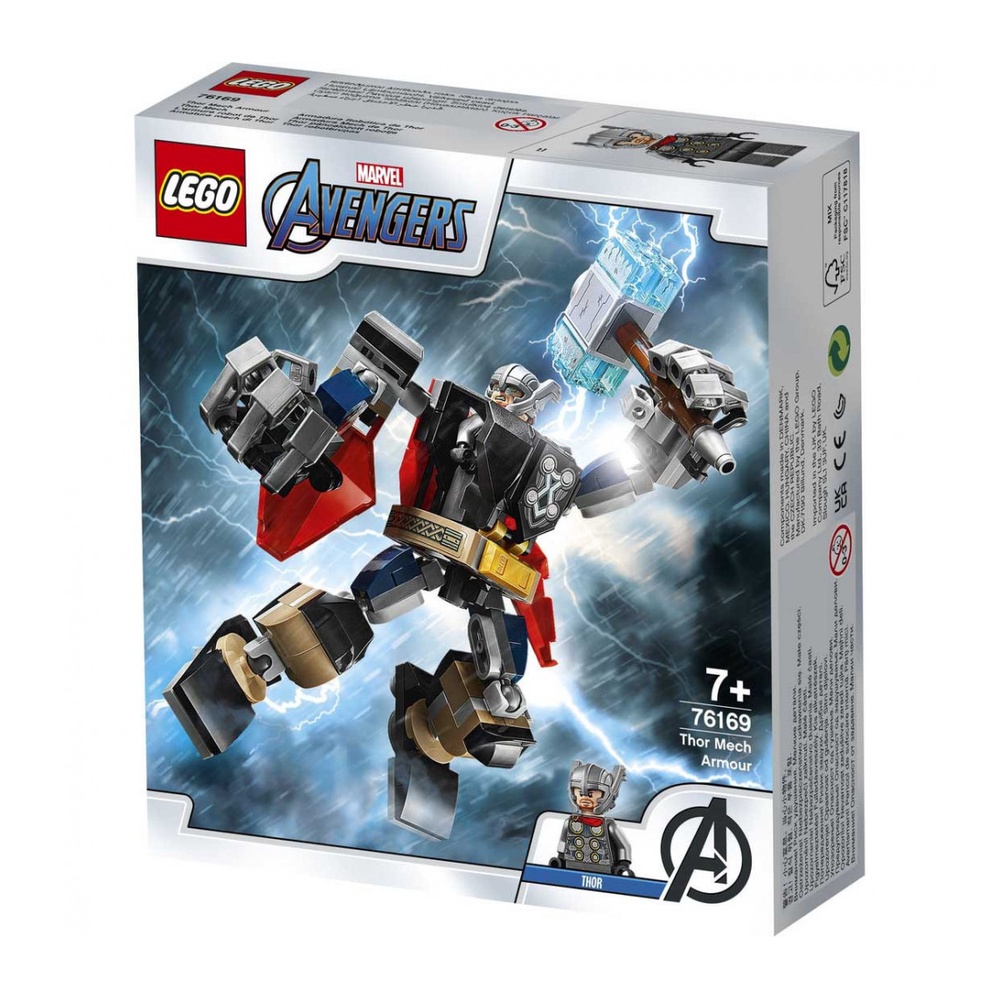 LEGO 76169 Super Heroes - Thor Mech Armor | Shopee Malaysia