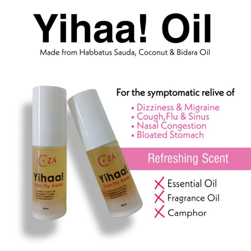 Yihaa! Oil Natural Oil pain Release kids friendly Handcraft | Shopee ...