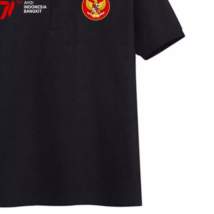 Polo shirt Collar shirt Distro LOGO Left Garuda And Right 77th ...