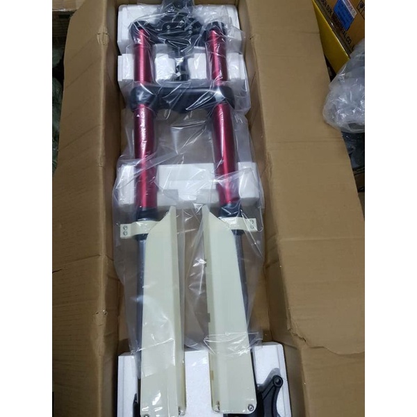 KAWASAKI KLX150 - FRONT FORK (UPSIDE DOWN) SHOCK USD CNC (READY AT KL/SARAWAK) | Shopee Malaysia