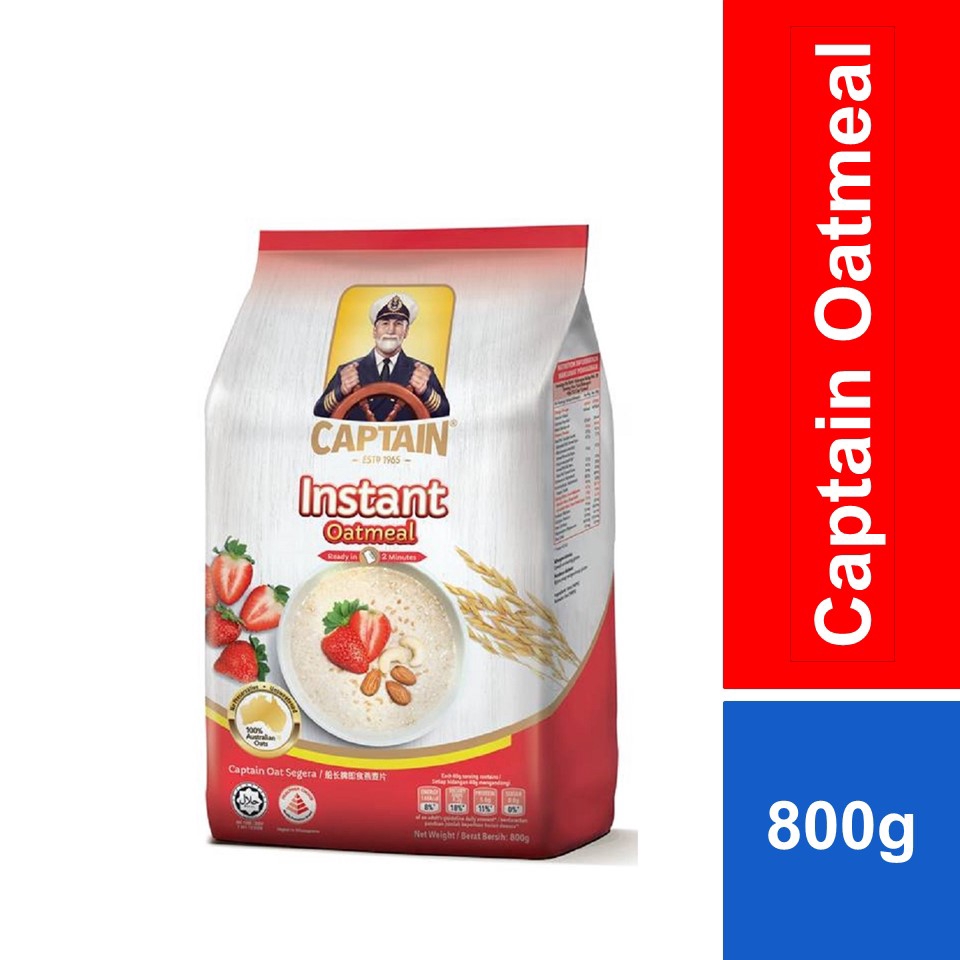 Captain Oats FP Instant (800g) | Shopee Malaysia