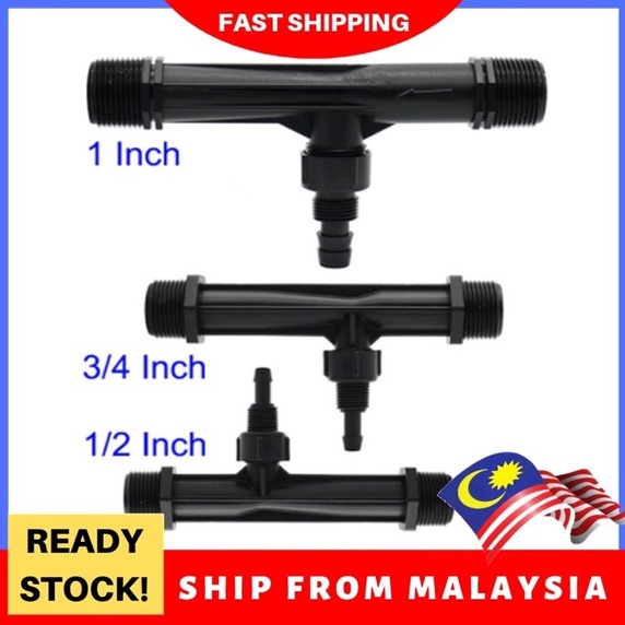 3/4'' 1/2'' Male Thread (M.STOCK) Irrigation Venturi Fertilizer Injector Agricultural Drip ...