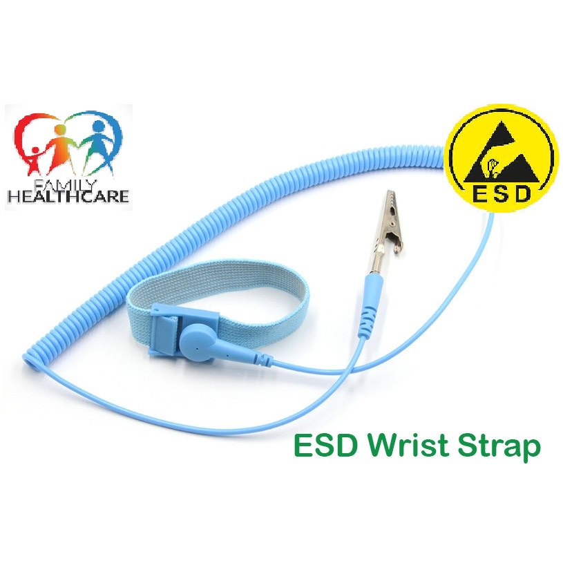 Ready Stock anti-static ESD Wrist Strap Antistatic elastic adjustable ...