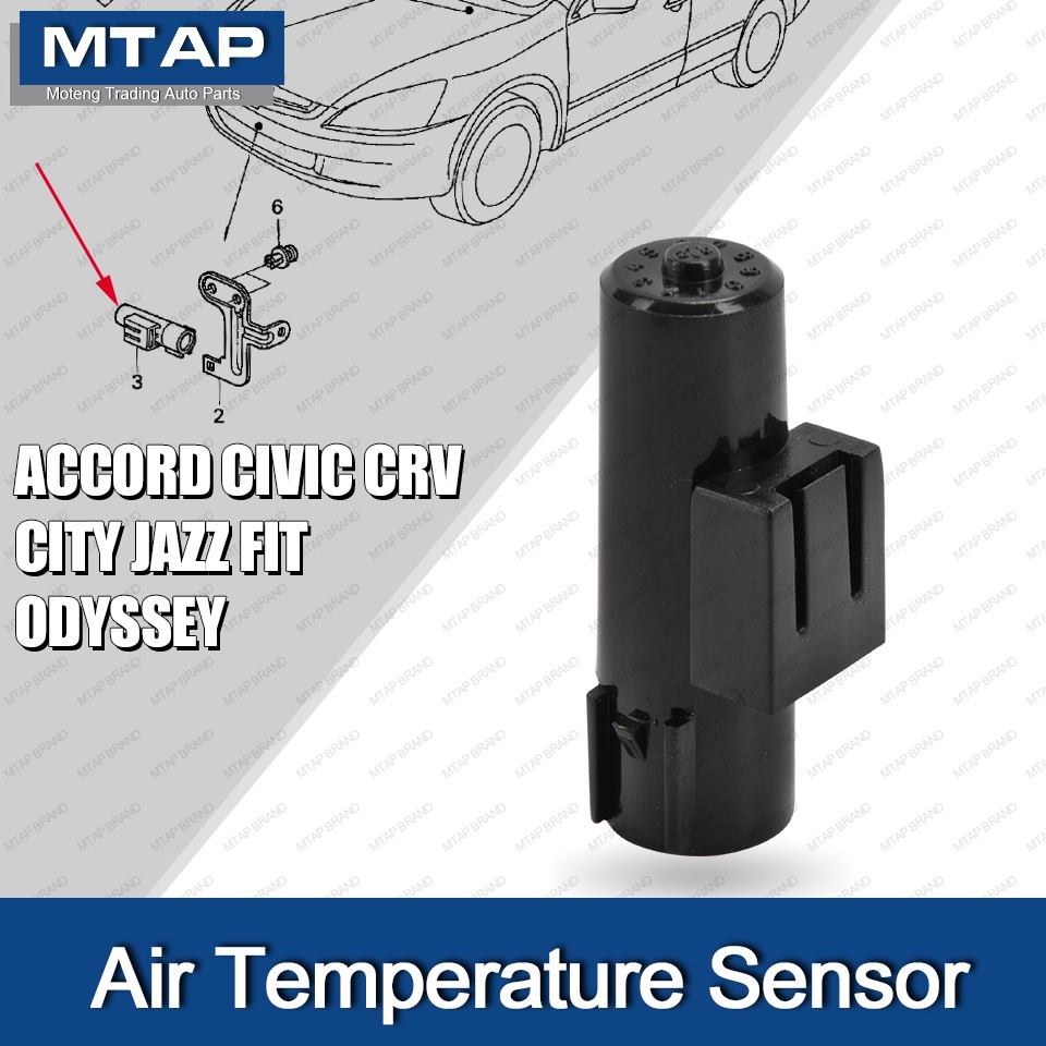 【Ready Stock】Ambient Air Temperature Sensor For HONDA ACCORD CIVIC CR-V ...