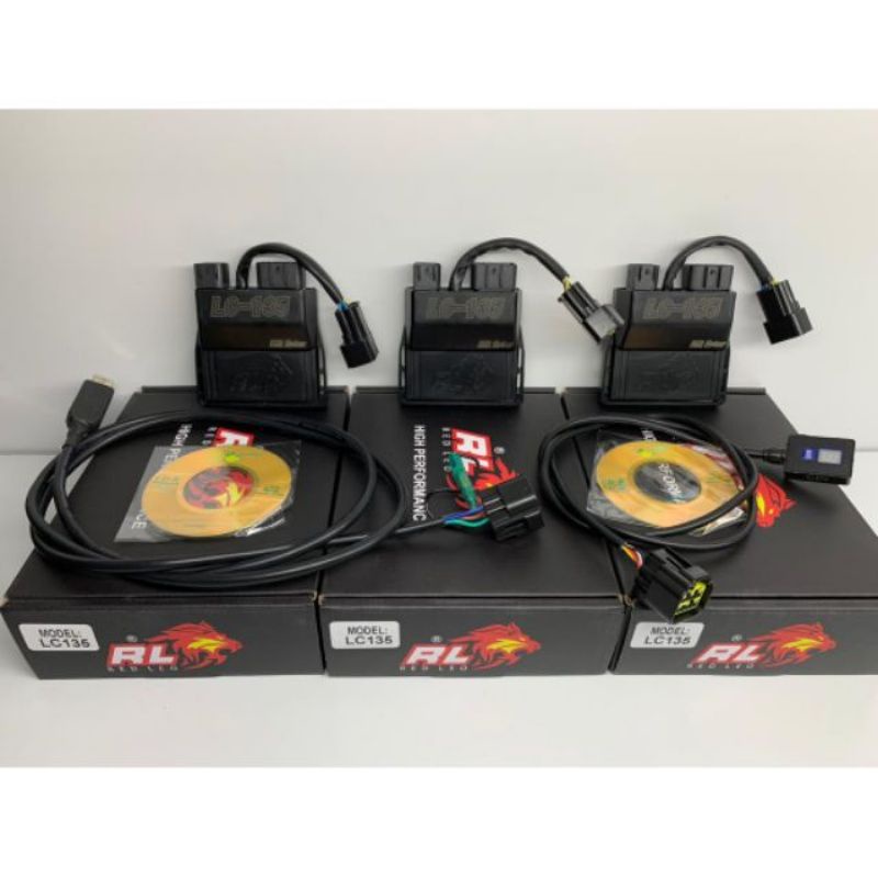 CDI RED LEO WAVE 125 / 125zr / LC135 / EX5 8 MODE BY ESR MOTOR ORIGINAL ...