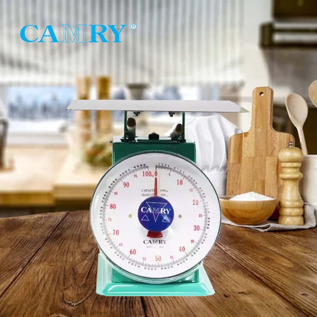 CAMRY - 100KG Mechanical Kitchen Weighing Scale - Timbang Berat ...