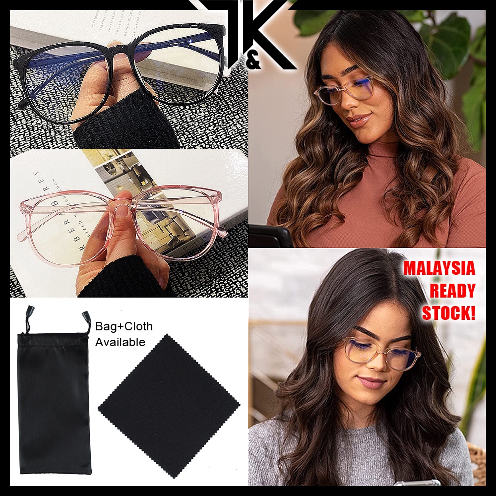 [LOCAL] Fashion Round Spec Anti Blue Light Glasses Men/Women ...