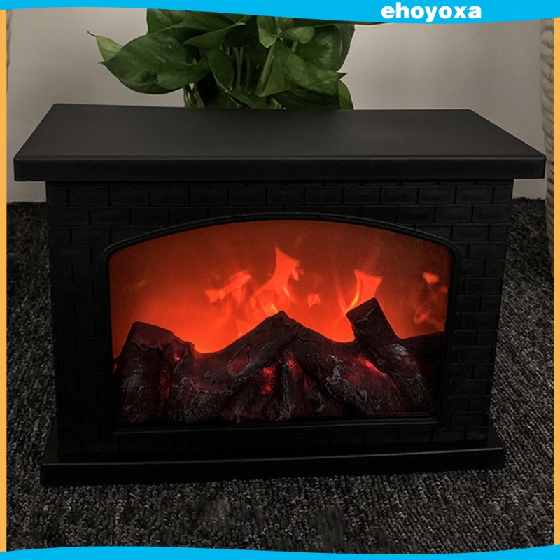 [ehoyoxaMY] LED Fireplace Calming Decor,Portable LED Simulate Flame ...