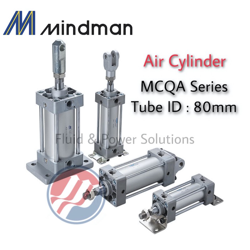 Mindman MCQA Tube ID:80mm Air Cylinder ,Stroke Length 50 ...