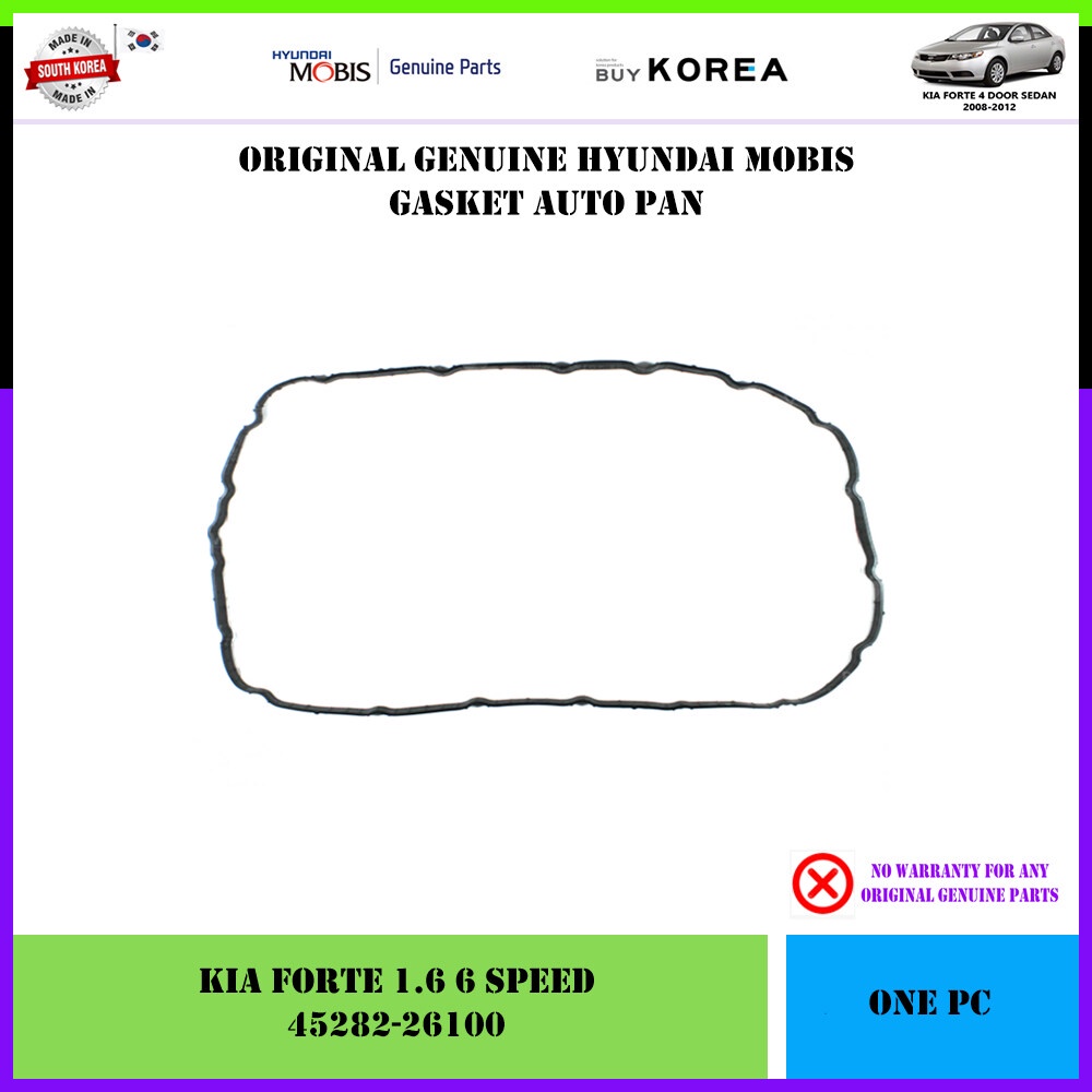 Kia Forte 1.6/2.0 6 Speed Genuine Hyundai Mobis Auto Pan Gasket (45282 ...