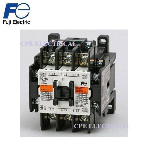 FUJI SC-N2 AC3 40A 18.5KW 25HP Magnetic Contactor 240VAC 2NO 2NC | Shopee Malaysia