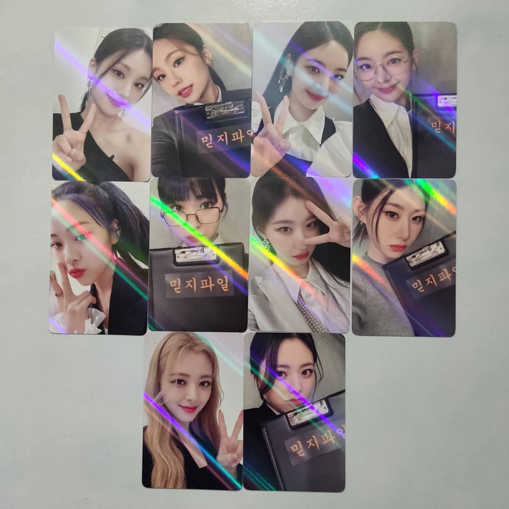  Withmuu POB ITZY 5th Mini Album CHECKMATE Photocard PC Shopee 