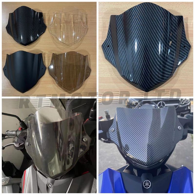 YAMAHA Y16ZR EXCITER155 WINDSHIELD COWLING CAP 30CM Y16 COWLING VISOR ...