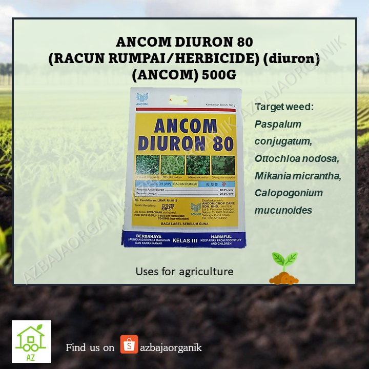 Ancom Diuron 80 (Racun Rumpai/Herbicide) (ANCOM) (500g) | Shopee Malaysia