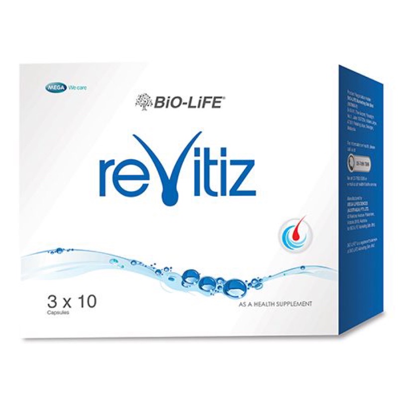 Bio-Life Revitiz 3 x 10 capsule For Hair Growing | Shopee Malaysia