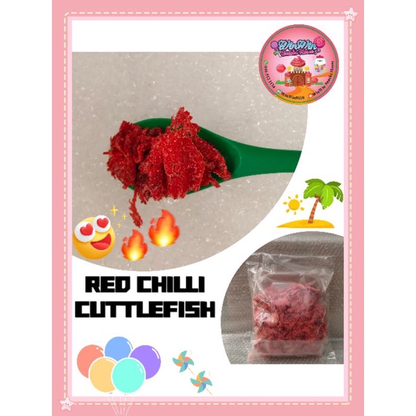 RED CHILLI CUTTLEFISH ‖ SOTONG MERAH 红鱿鱼 | Shopee Malaysia
