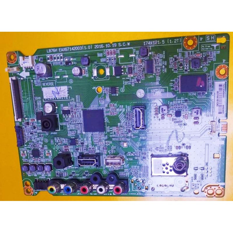 Mb MAINBOARD DIGITAL MOTHERBOARD TV LED LG 32LJ510 32LJ510D | Shopee ...