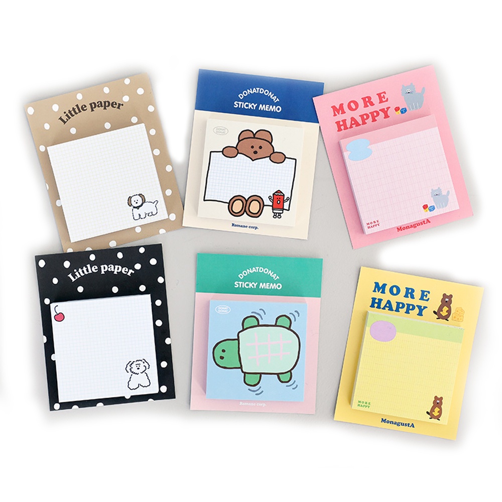 RO STICKY MEMO PAD - Sticky Notes Memory Checklist Sticker Tab ...