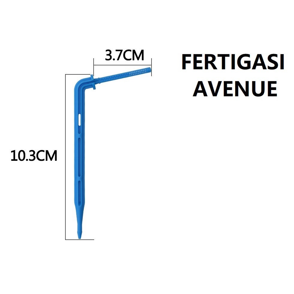 dripper fertigasi (100pcs) / drip pen fertigasi/ penitis air for ...