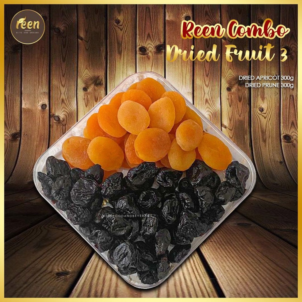 REEN Combo Dried Fruit 3 Makanan sunnah Healthy snacks Dried Fruit ...