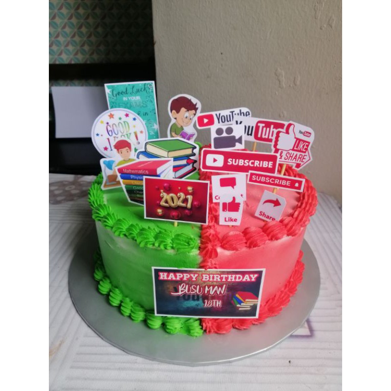 Topper cake dua tema | Shopee Malaysia