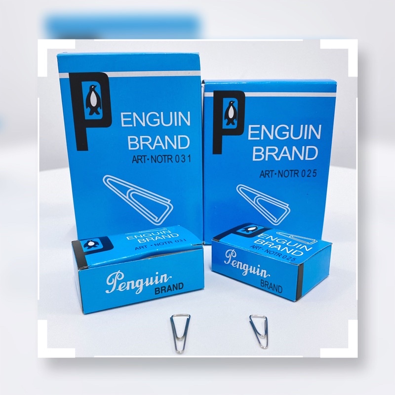 Penguin Round Triangle Paper Clip 031 Jumbo Paper Clip 78MM 50MM Klip ...