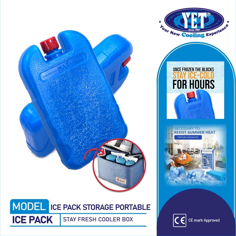 Ice Pack Storage Portable Stay Fresh Cooler Box For Air Cooler ...