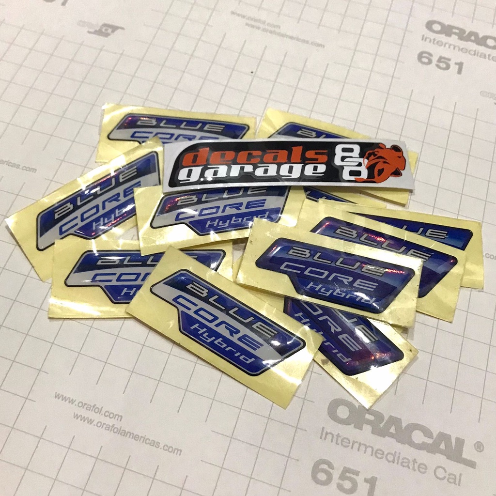 Yamaha FAZZIO BLUE CORE HYBRID EMBLEM | Shopee Malaysia
