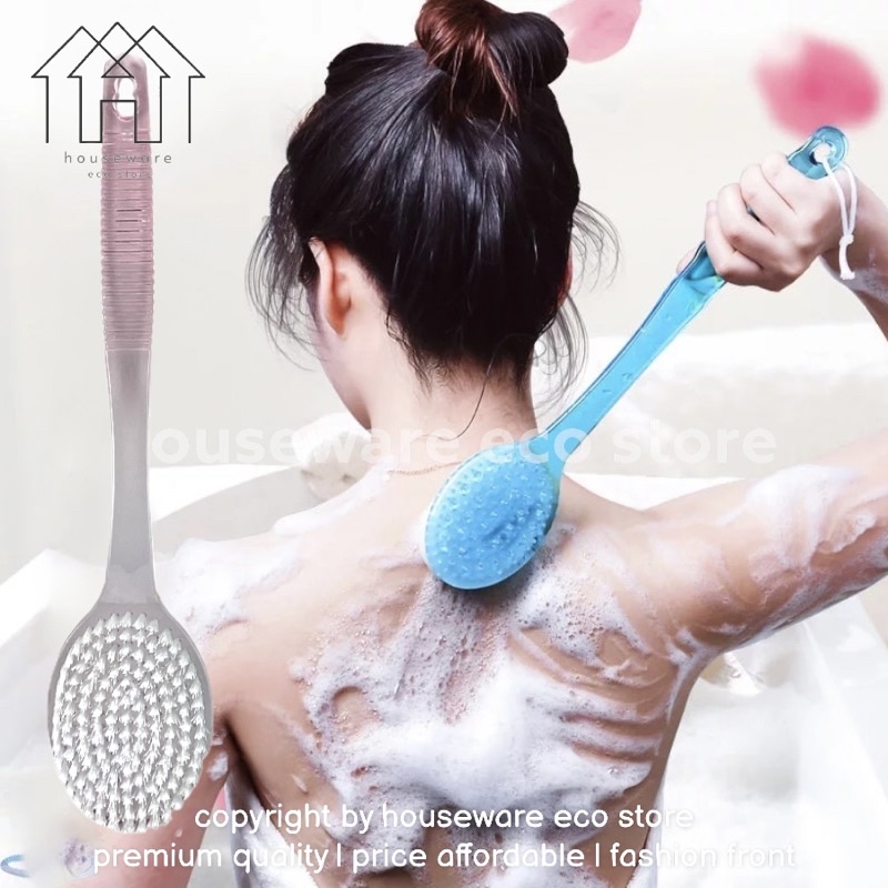 Soft Bristles Shower Brush | Long Handle Bath Body | Cleaning Back ...