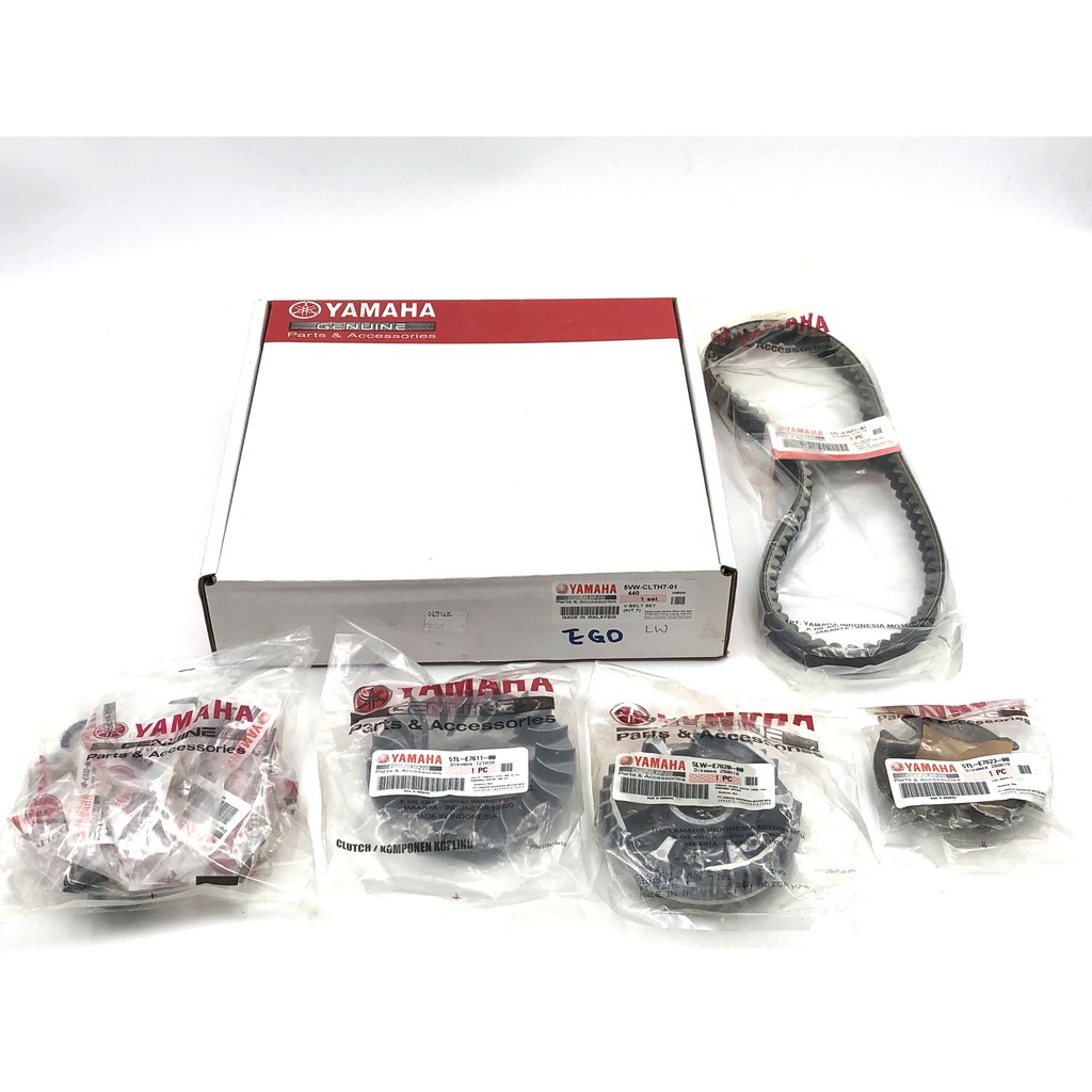 (100% ORIGINAL HLY) BELT SET - YAMAHA EGO, EGO-S, NOUVO, NOUVO-S V ( PULLEY SET) | Shopee Malaysia