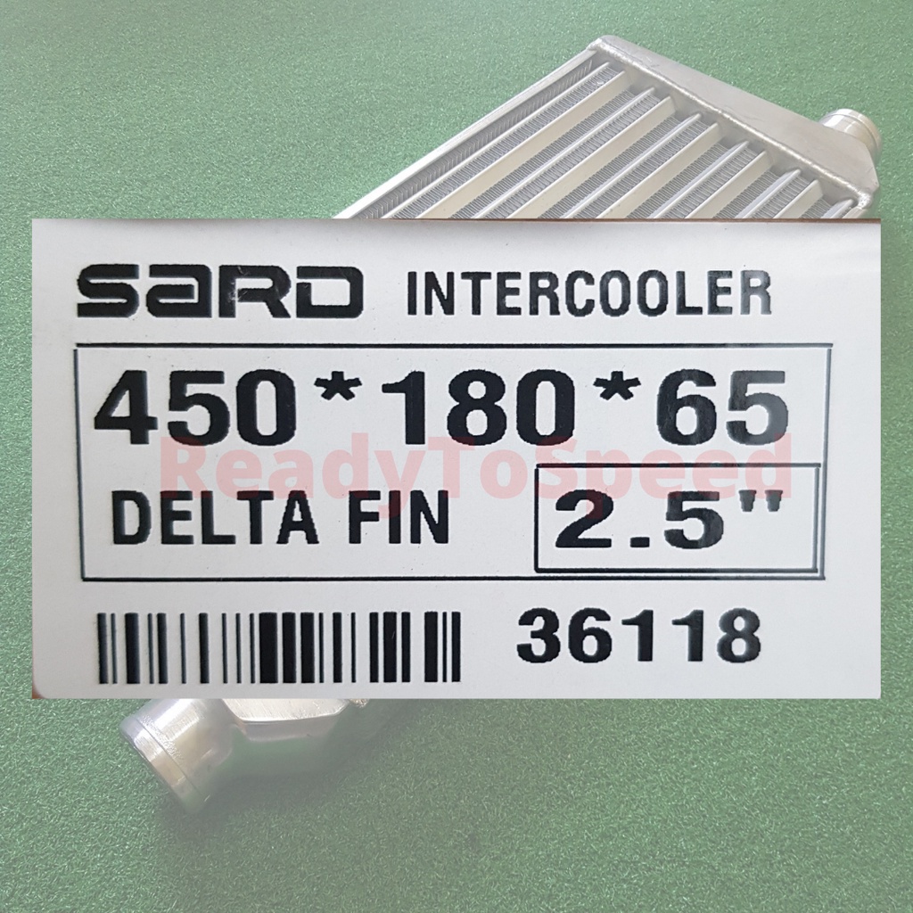 SARD Delta Fins Intercooler 450MM Kancil Myvi | Shopee Malaysia
