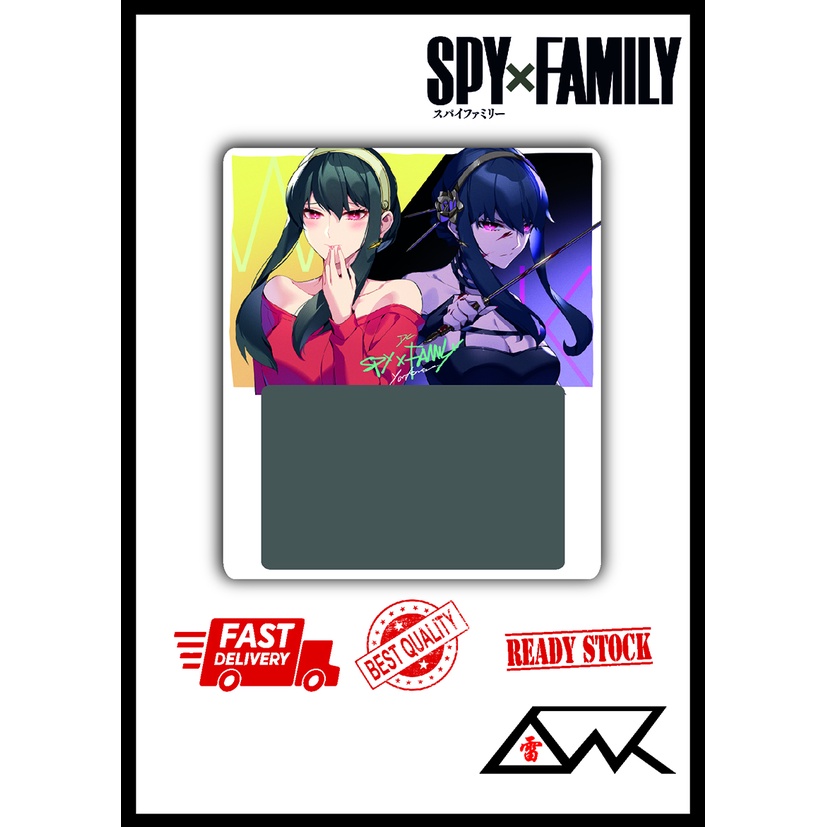 Car Road tax Sticker Spy X Family Yor Forger | Shopee Malaysia