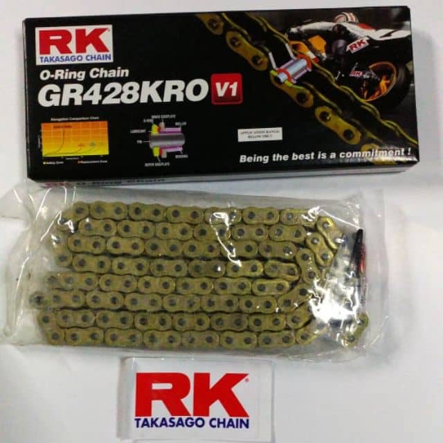 RK O-RING GR428KRO-124L GOLD RANTAI ORIGINAL RK | Shopee Malaysia