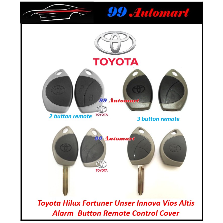 TOYOTA Hilux Vigo Fortuner Vios Altis Unser Innova Car Alarm Remote ...
