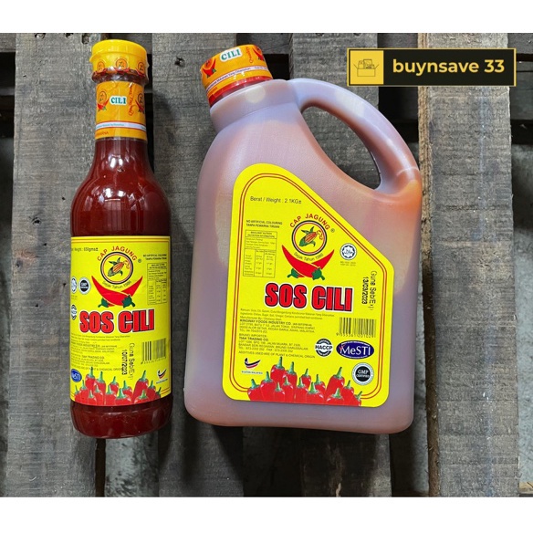 Sos Cili Cap Jagung 650gm / 2.1kg *Ready Stock* *Harga Patutan ...