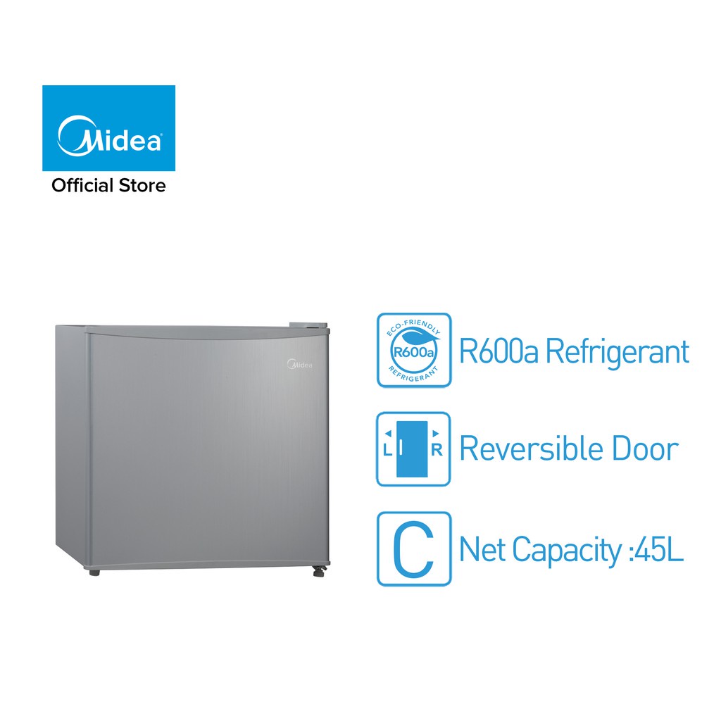 Midea MDRD86FGG 50L Mini Bar Fridge/Peti Sejuk | Shopee Malaysia