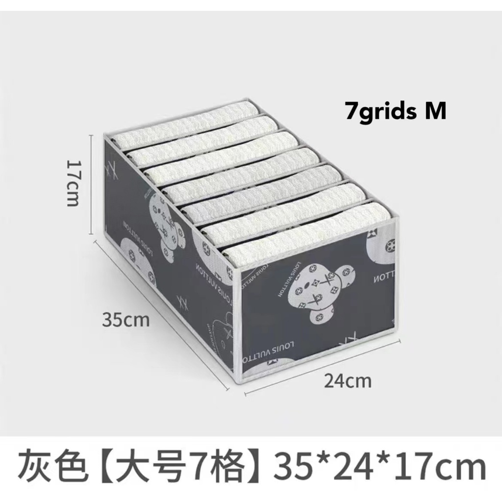 😍Korean Style Storage Box Foldable Wardrobe Storage Box Violent Bear ...